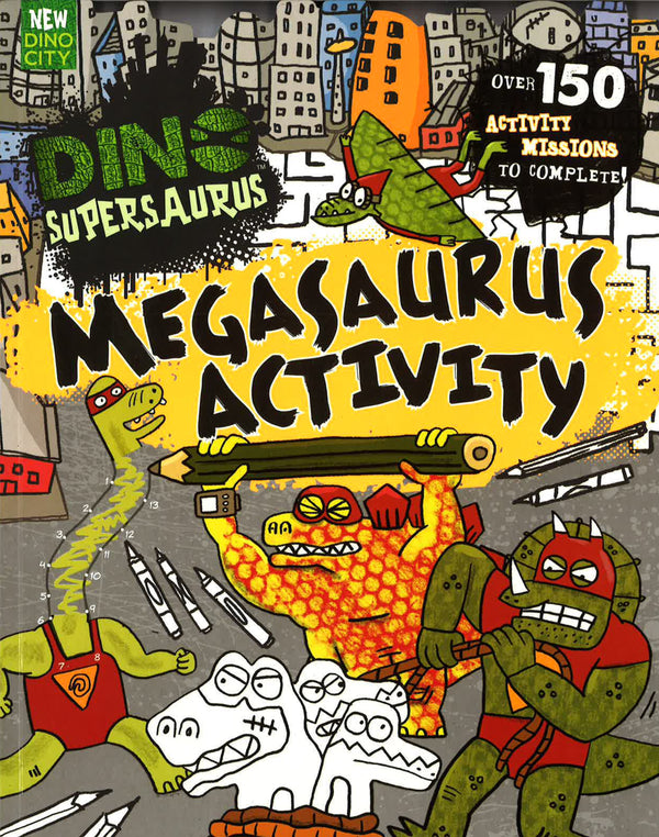 Megasaurus Activity (Dino Supersaurus) Big Bad Wolf Books